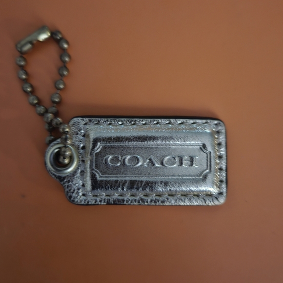 Coach | Jewelry | Coach Keychainleather Tag | Poshmark
